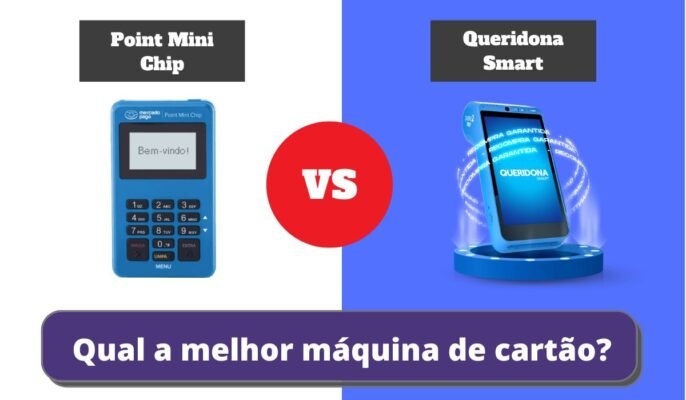 Queridona Smart ou Point Mini Chip? Qual a Melhor Máquina de Cartão?