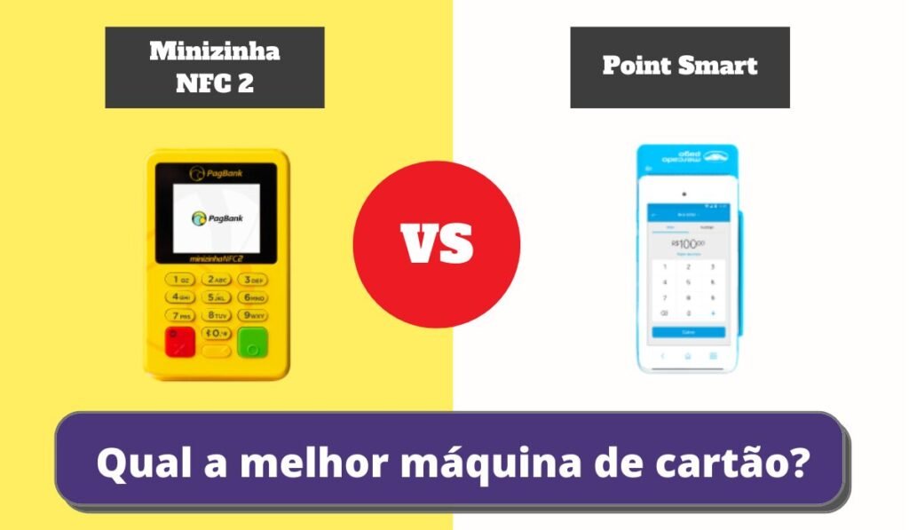Minizinha NFC 2 ou Point Smart? Qual a Melhor Maquininha?