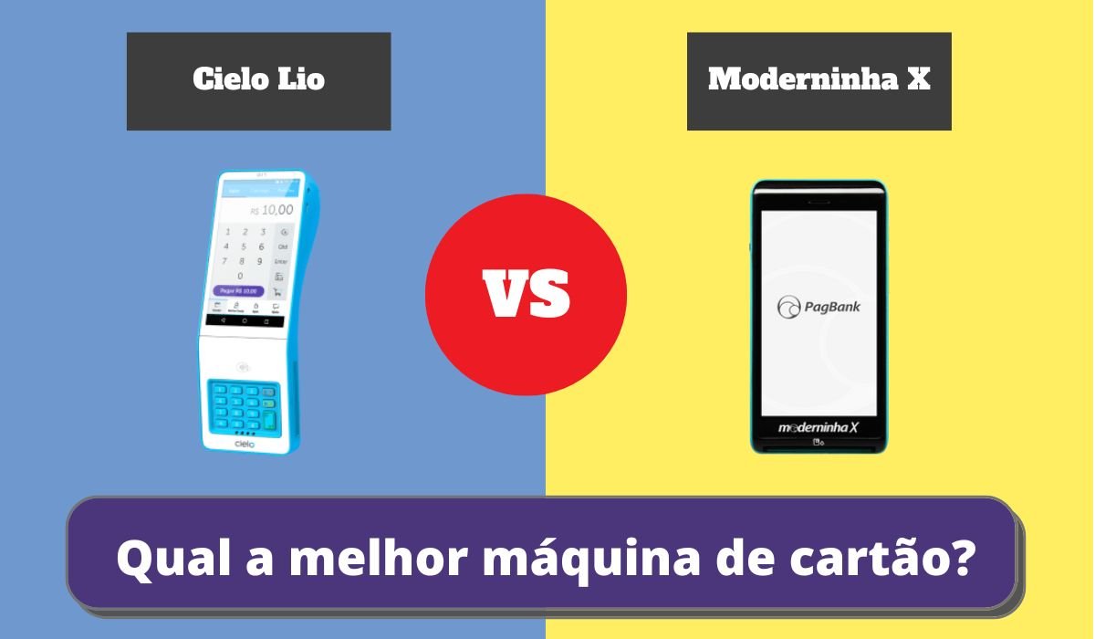 Moderninha X ou Cielo Lio? Qual a Melhor Maquininha?